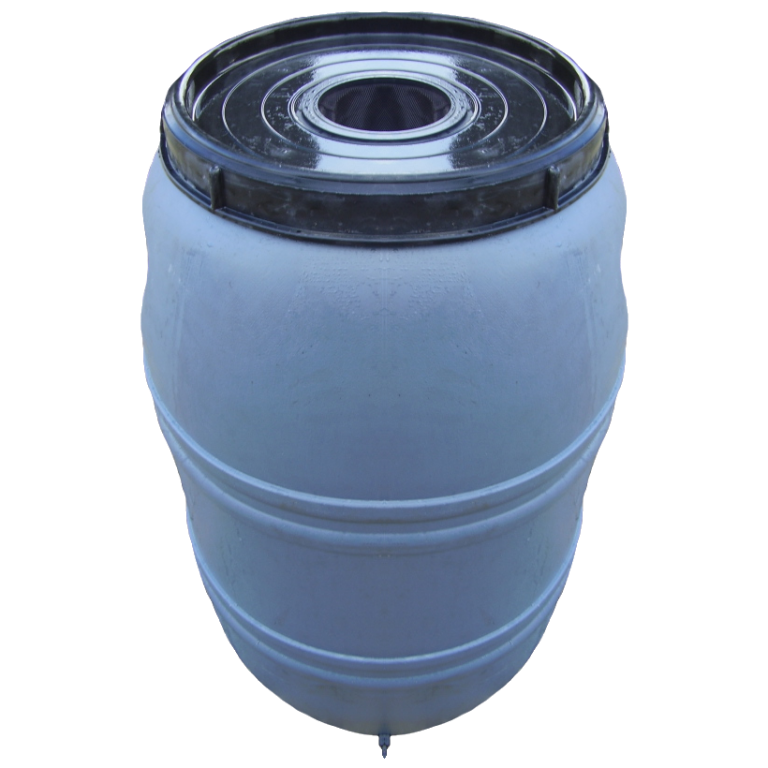Grey Rain Barrel 220L / 55 Gallon - Casselman, ON: Casselman Community ...