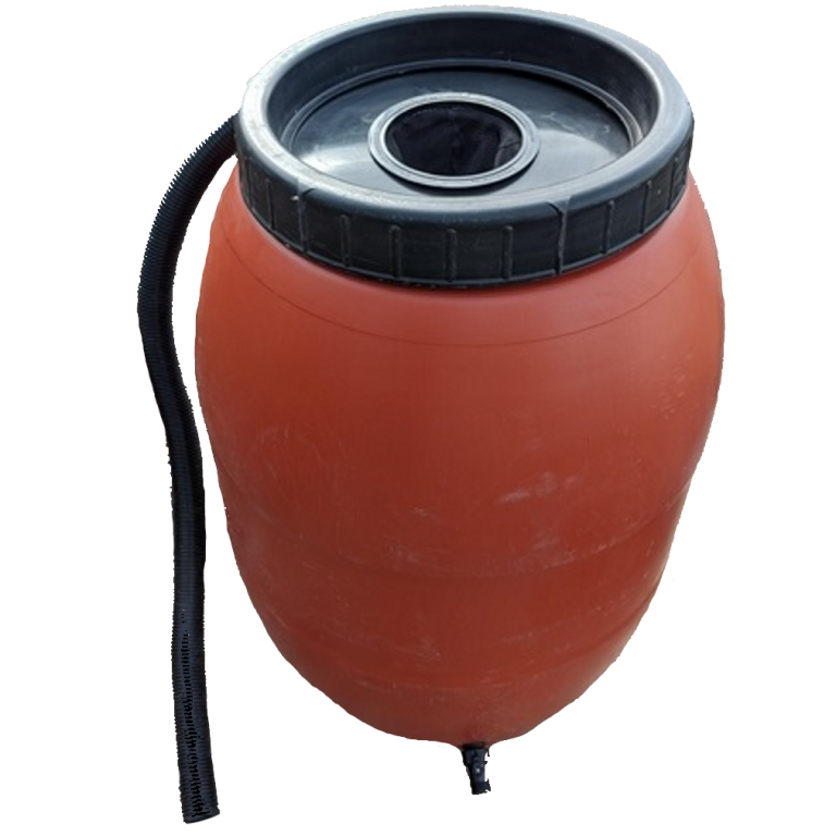 Short Terracotta Rain Barrel 180L / 47 Gallon - Orleans, ON: Chatelaine ...