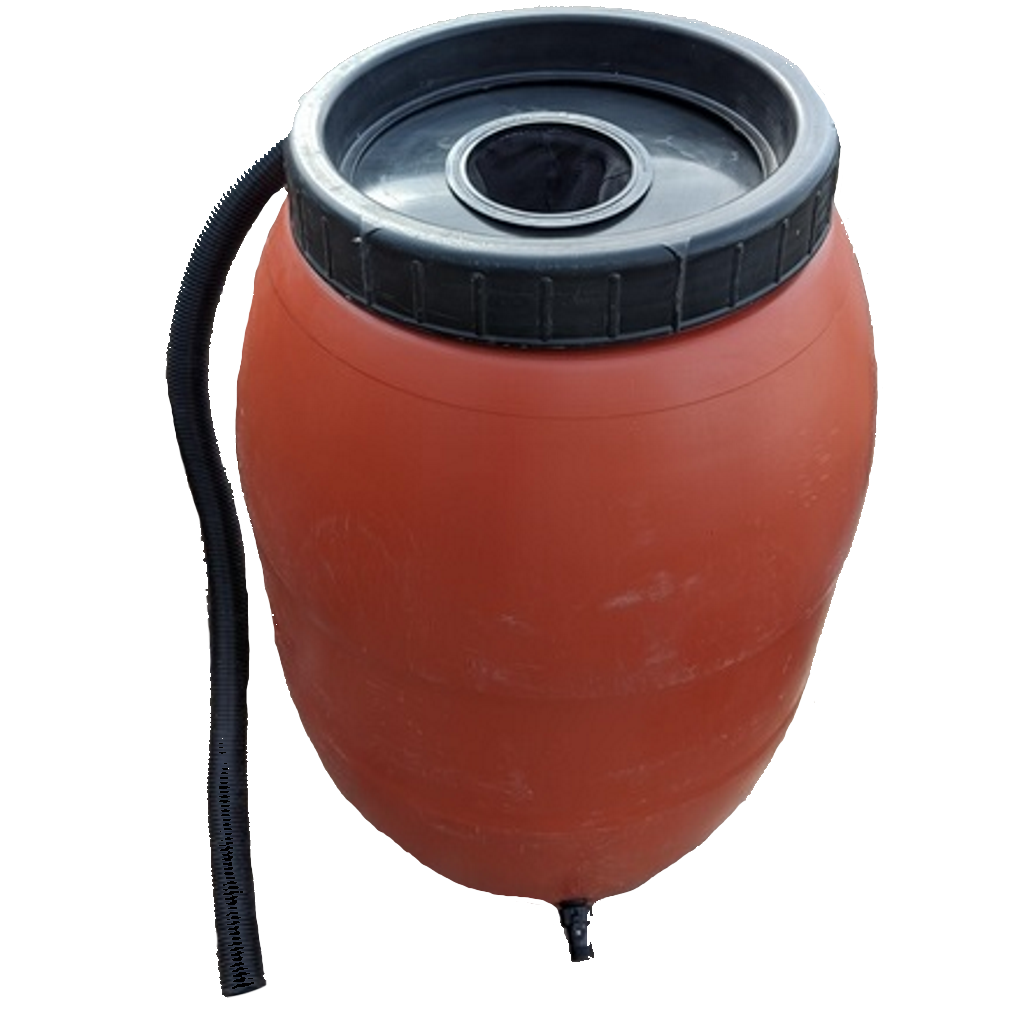 Short Terracotta Rain Barrel 180L / 47 Gallon - Calgary, AB: Lake ...