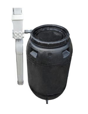Subsidized Black Rain Barrel 220L / 55 Gallon With Diverter - Liverpool ...